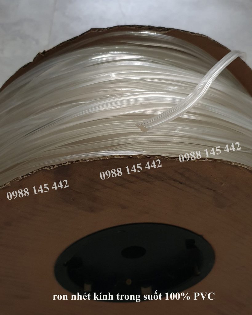 Ron kính 100% PVC trong suốt - RON CỬA GIẢM CHẤN